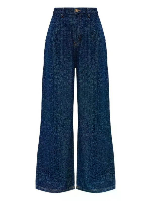 Munthe Patterned Wide Leg Trousers
