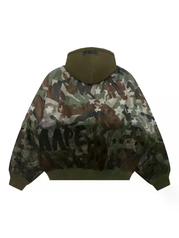 AAPE BY *A BATHING APE® Zip-up Hooded Jacket