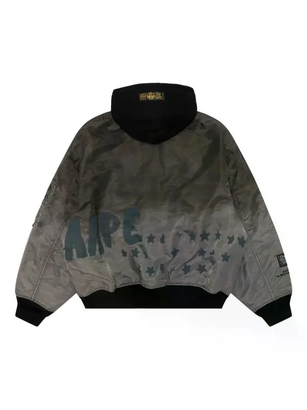 AAPE BY *A BATHING APE Star-motif Hooded Jacket