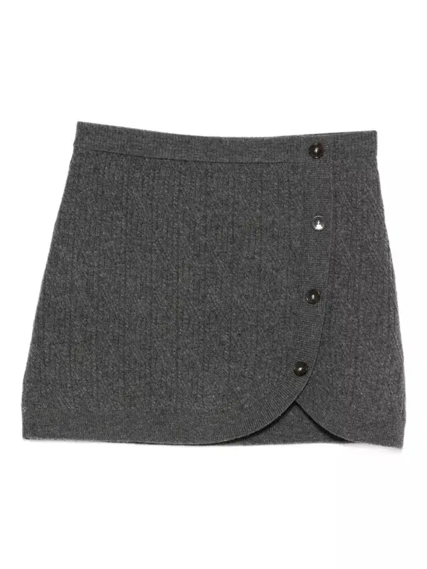 THE GARMENT Como Cable-knit Mini Skirt