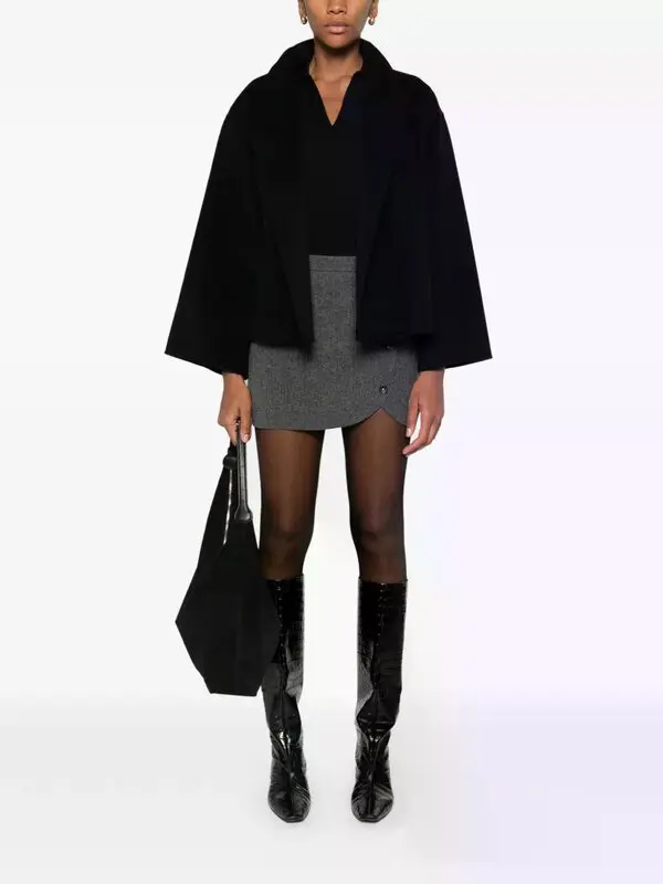 THE GARMENT Como Cable-knit Mini Skirt
