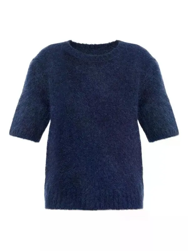 SAMSOE SAMSOE Sajeanne Short-sleeve Top - Blue
