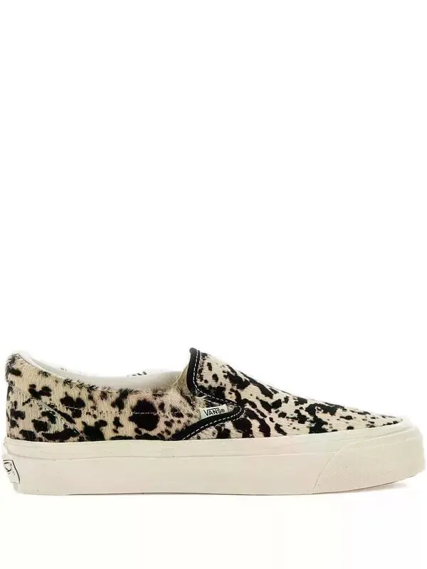 VANS Pony Hair Cowhide Slip-on Sneakers