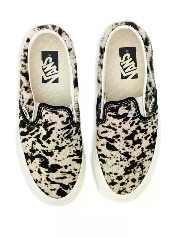 VANS Pony Hair Cowhide Slip-on Sneakers