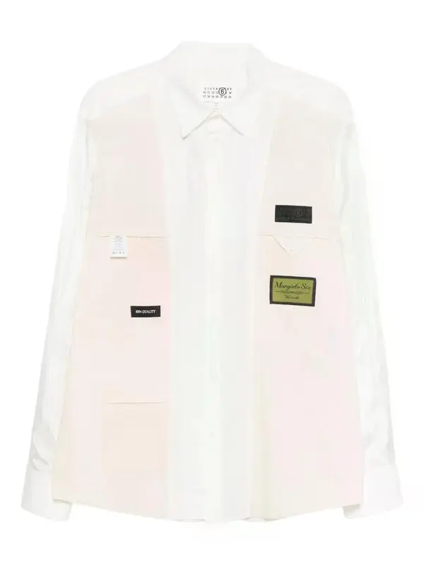 MAISON MARGIELA Long-sleeved Shirt - White
