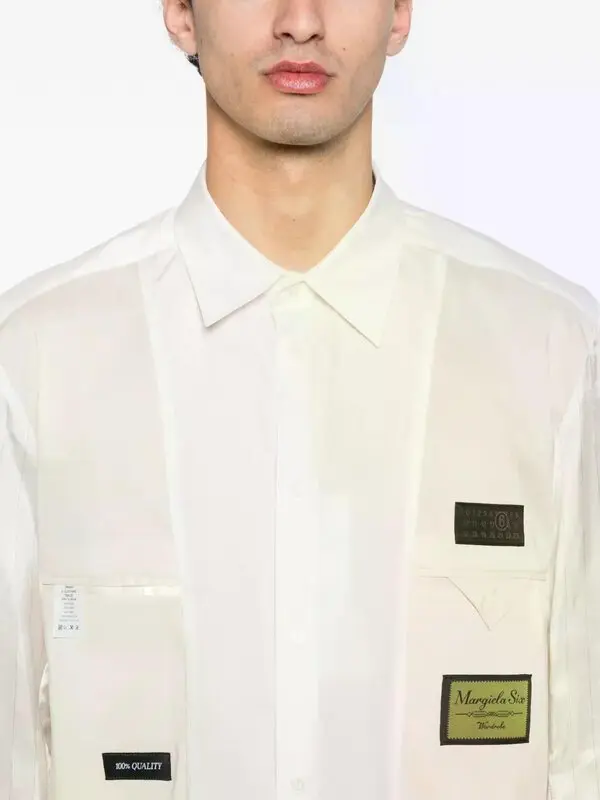 MAISON MARGIELA Logo-patch Shirt