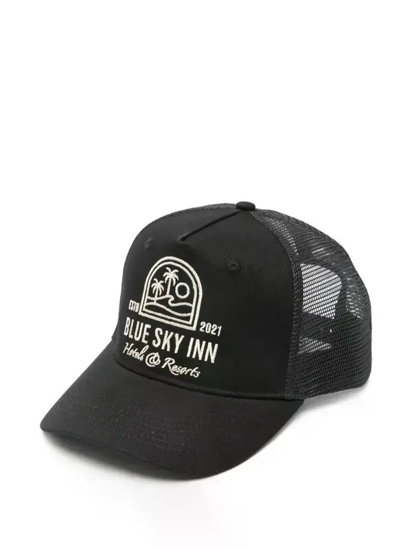 BLUE SKY INN Resort Logo-embroidered Baseball Cap - Black