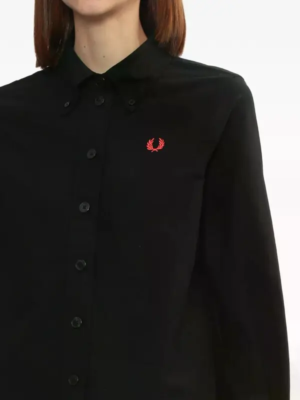 Fred Perry Logo-embroidered Shirt
