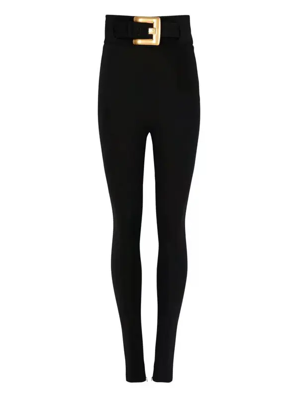 Balmain Buckle-embellished Trousers