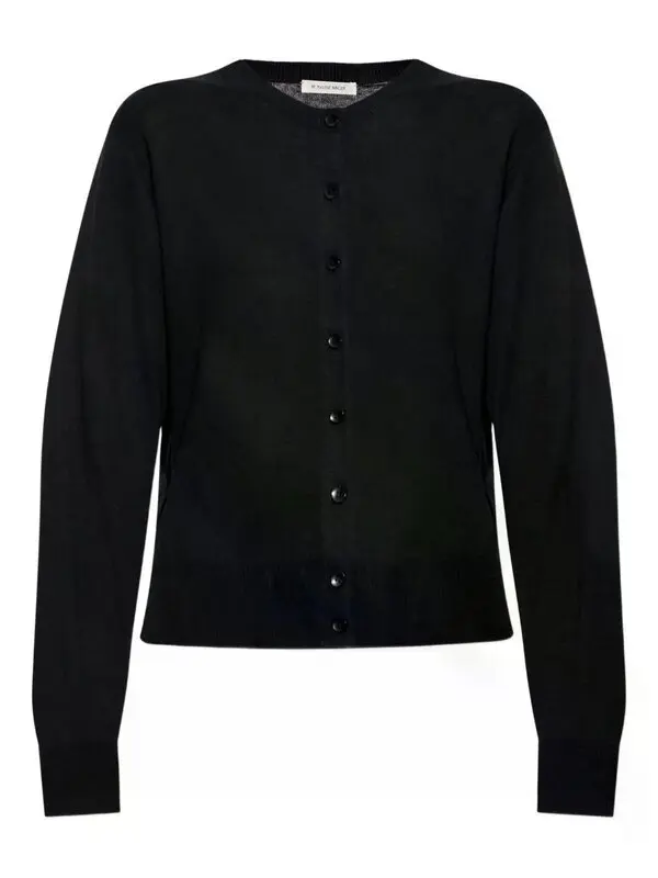 BY MALENE BIRGER Montie Buttoned Cardigan - Black