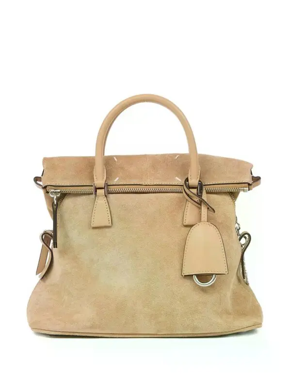 MAISON MARGIELA Soft 5ac Leather Shoulder Bag - Neutrals