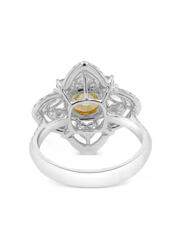 HYT JEWELRY 18k White Gold Diamond Ring