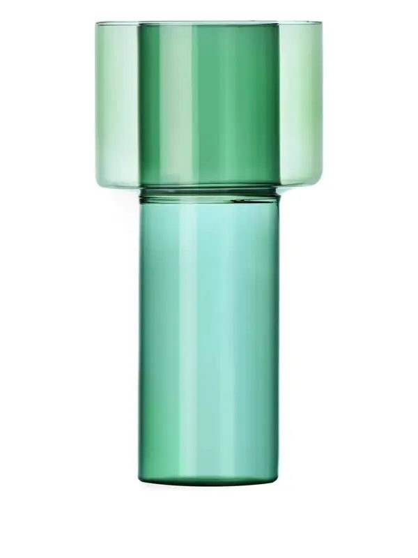 ICHENDORF MILANO A Petrol Glass Vase - Green
