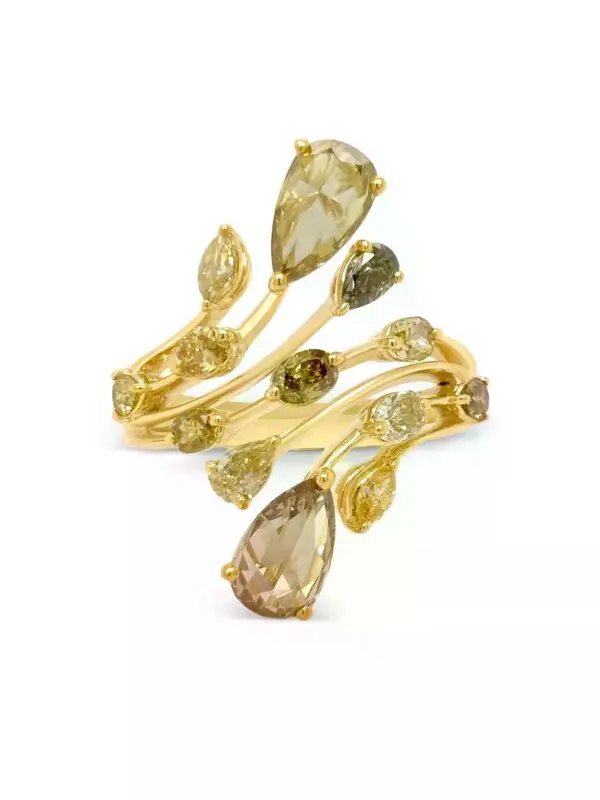 HYT JEWELRY 18k Yellow Diamond Ring - Gold