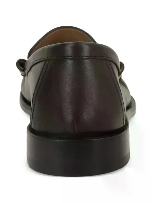 JW Anderson Contrast-stitching Loafers - Brown