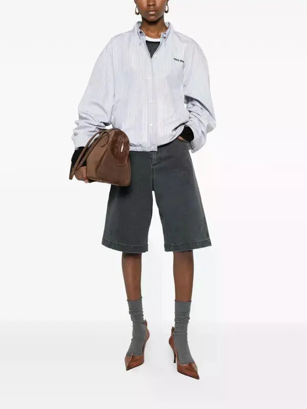 TELA D. Bristol Denim Shorts