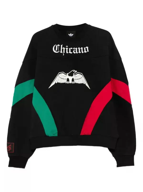 Adidas X Willy Chavarria Eagle-graphic Sweatshirt