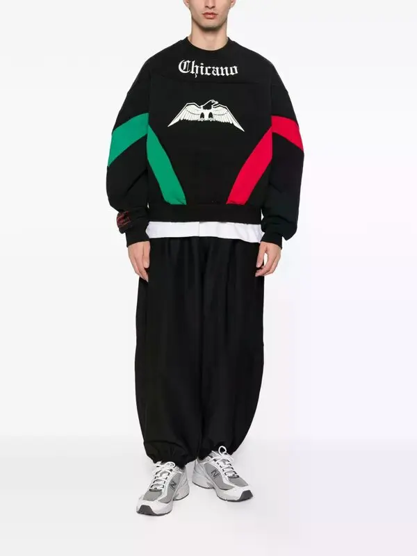Adidas X Willy Chavarria Eagle-graphic Sweatshirt