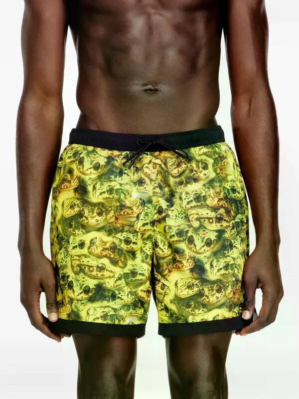 DIESEL® Logo-detail Swim Shorts