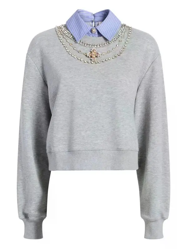 Cinq À Sept Lavina Striped Sweatshirt