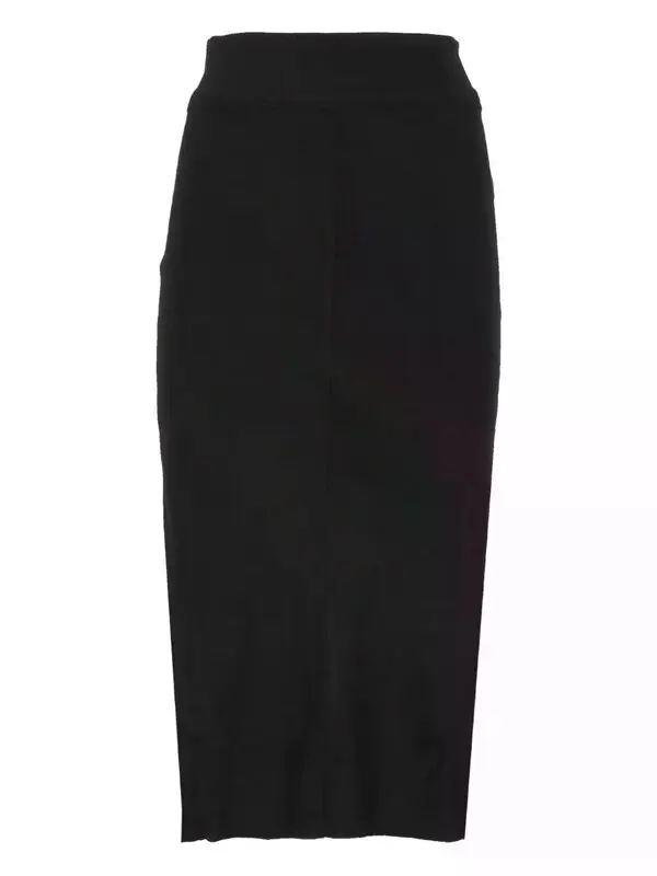 THOM KROM High-rise Zip Skirt