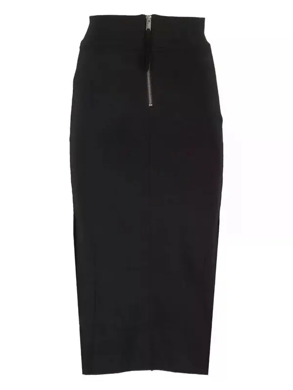 THOM KROM High-rise Zip Skirt