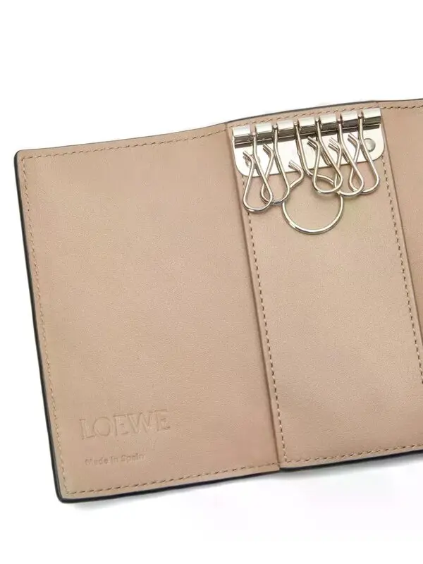Loewe Anagram-detail Leather Keyring