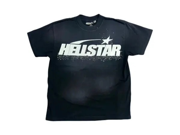 HELLSTAR Classic Rhinestone T-shirt - Black