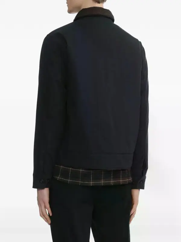 Fred Perry Corduroy-collar Jacket - Blue