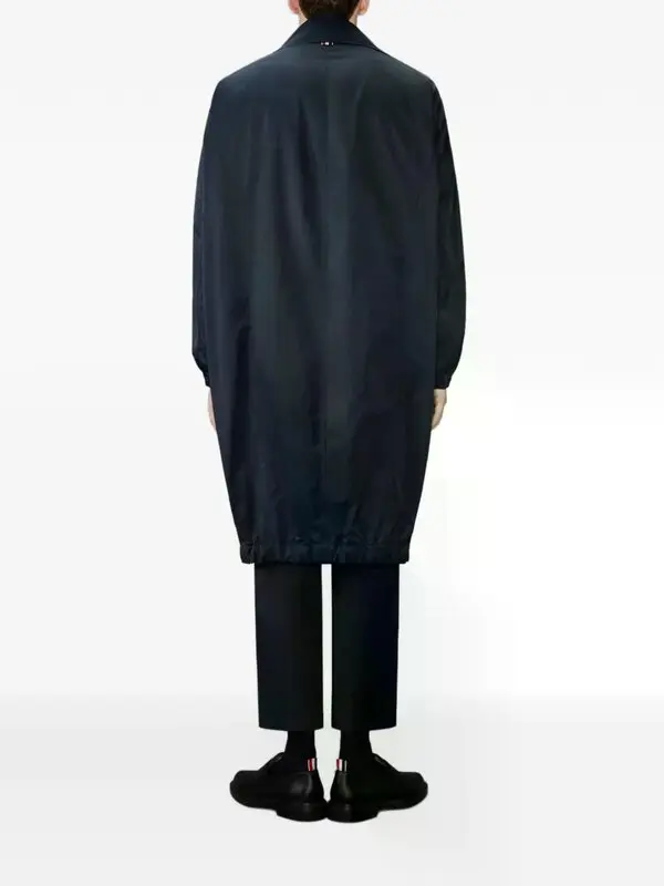 Thom Browne Drawstring-hood Windbreaker Coat