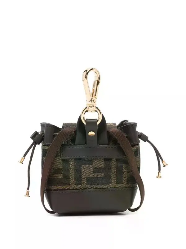 Fendi Nano Patterned Backpack Charm