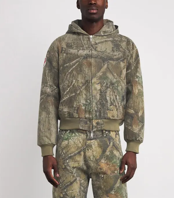 CHERRY LOS ANGELES Realtree Camouflage Work Jacket - Green