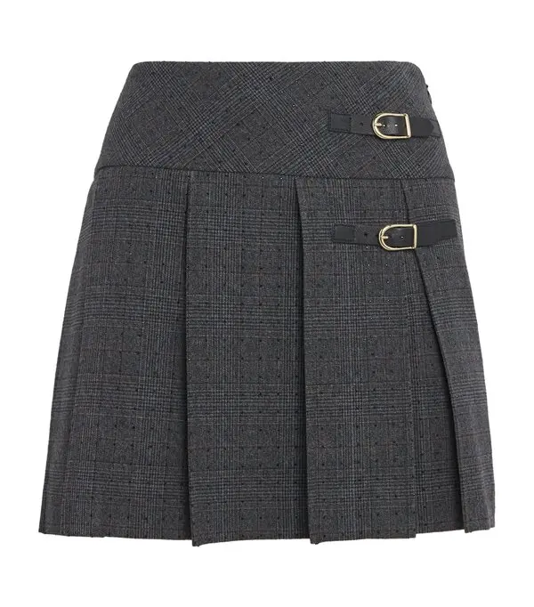 Sandro Tweed Mini Skirt