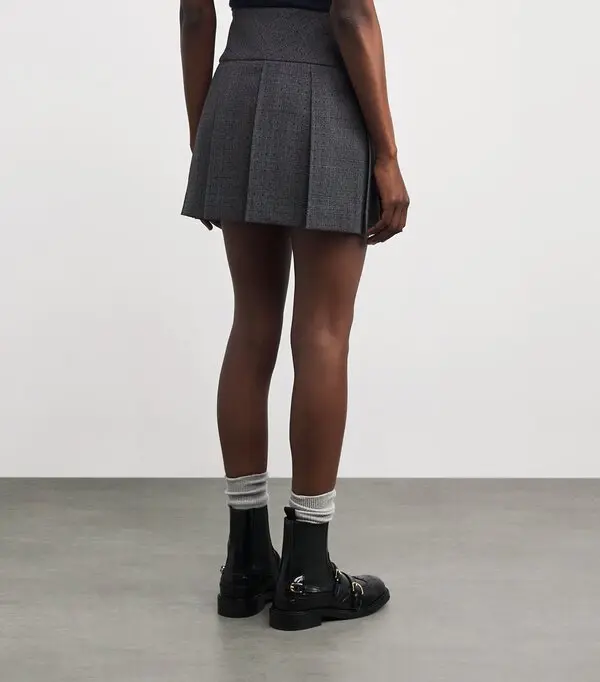 Sandro Tweed Mini Skirt