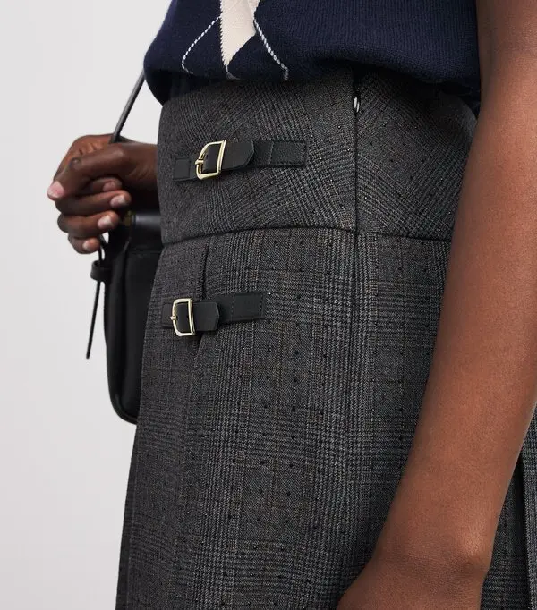 Sandro Tweed Mini Skirt