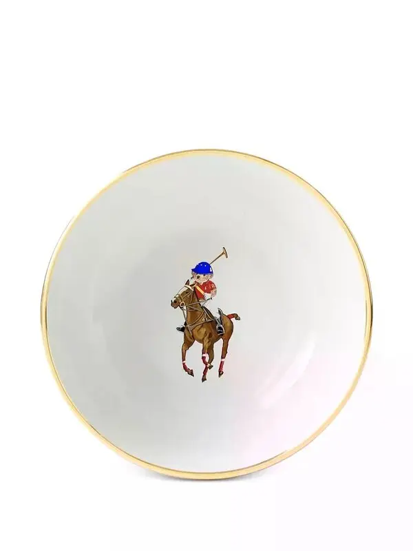 Ralph Lauren Polo Bear Plate And Bowl Set - White