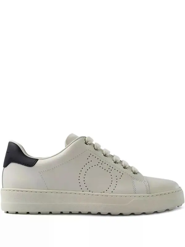 FERRAGAMO Perforated Heel Sneakers