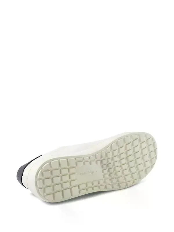 FERRAGAMO Perforated Heel Sneakers
