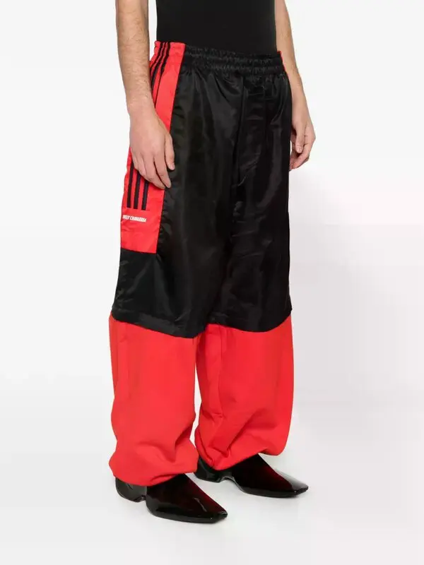 Adidas X Willy Chavarria Contrasted Track Pants - Black