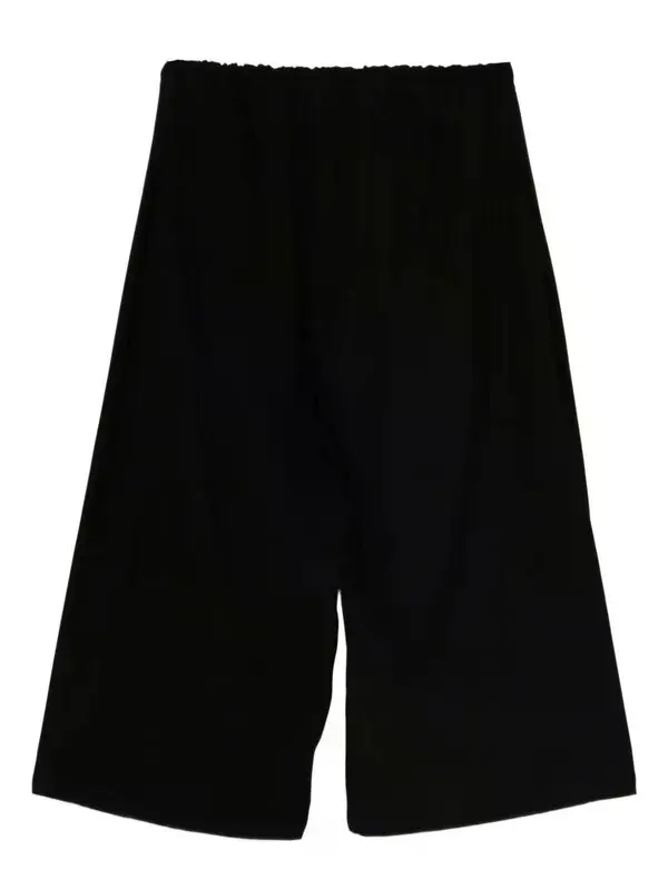 Yohji Yamamoto Double Satin Cropped Pants