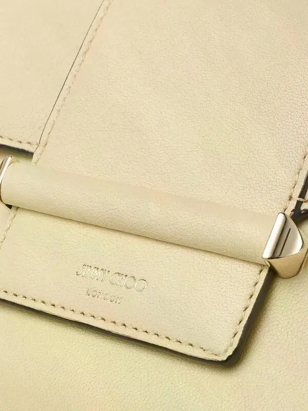 JIMMY CHOO Leather Shoulder Bag - Neutrals