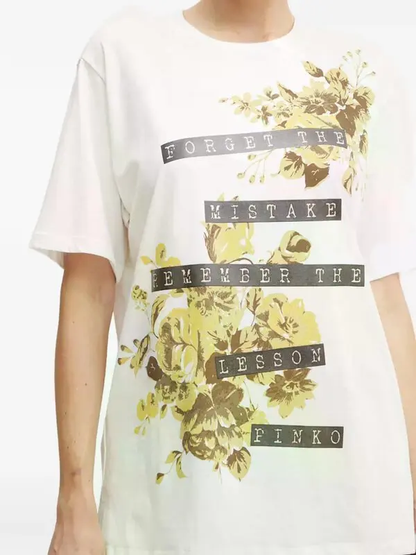 Pinko Floral-print T-shirt