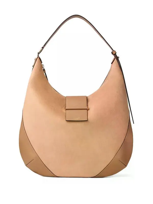 JIMMY CHOO Medium Bar Suede Shoulder Bag - Brown