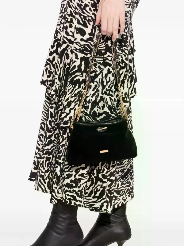 Cult Gaia Kiraz Bead-chain-strap Shoulder Bag - Black