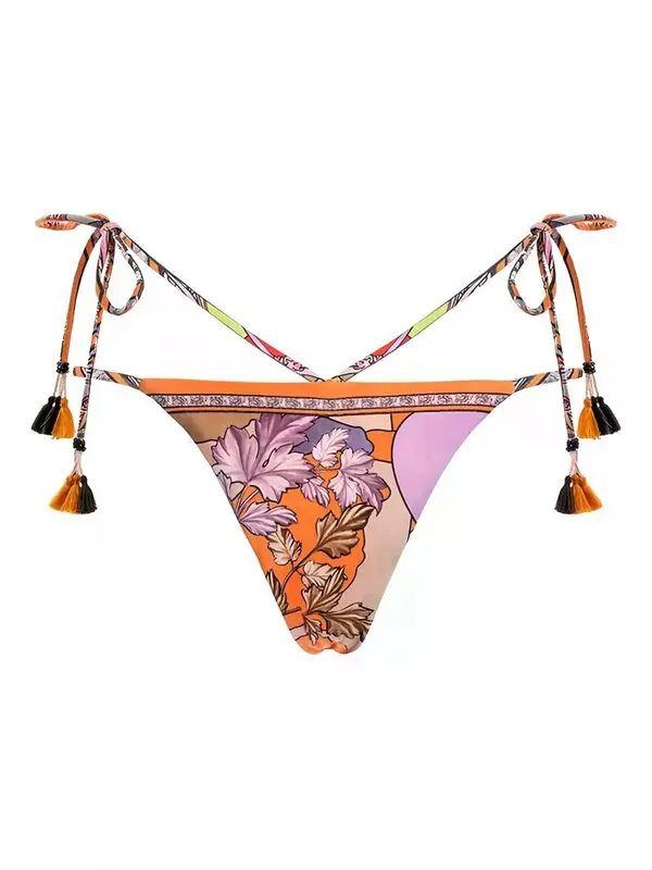 Agua Bendita Meline Bikini Bottom - Orange