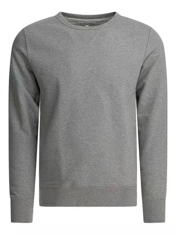 MERZ B. SCHWANEN V-stitch Crew-neck Sweater