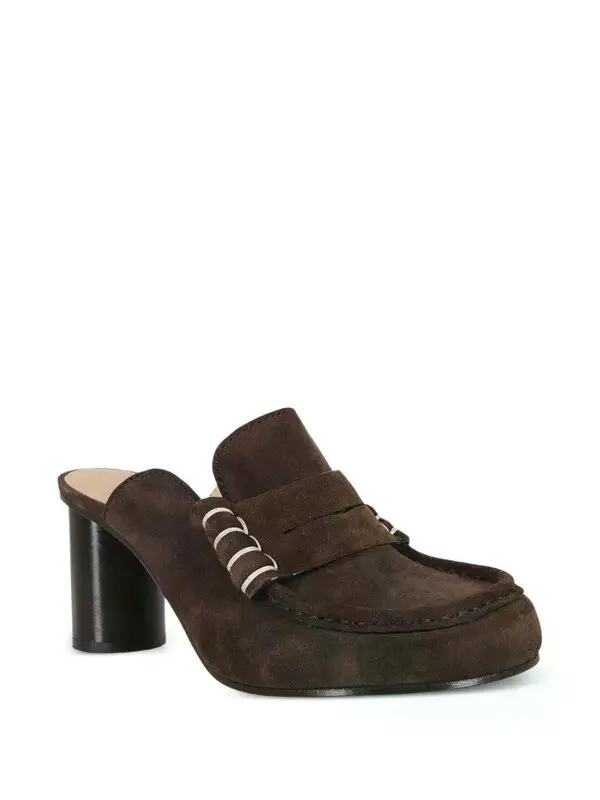 JW Anderson 80mm Penny-strap Mules