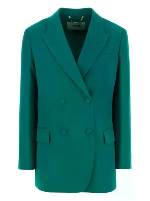 Fendi Grain De Poudre Blazer