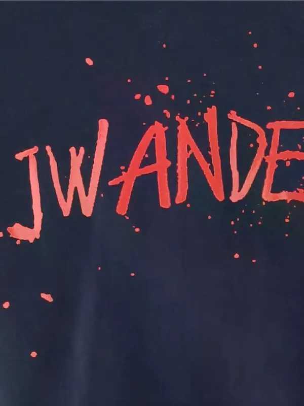 JW Anderson Logo-print T-shirt - Blue