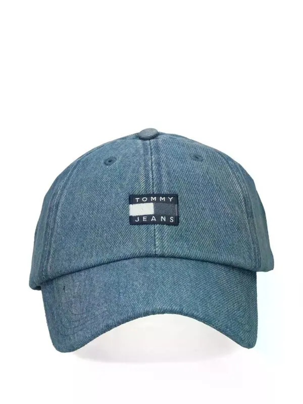 Tommy Hilfiger Logo-patch Baseball Cap - Blue